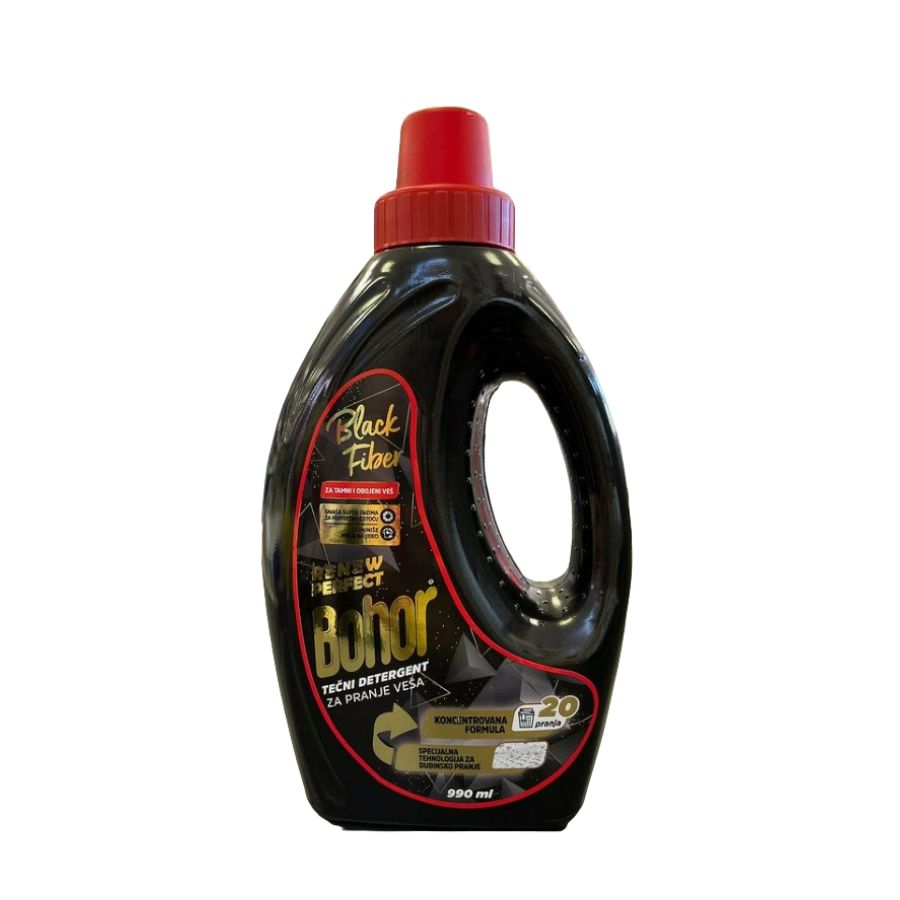 BOHOR BLACK FIBER TEČNI DETERDŽENT 990ML