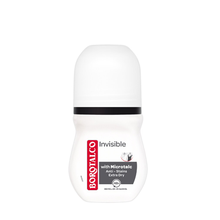 BOROTALCO INVISIBLE ROLL ON 50 ML