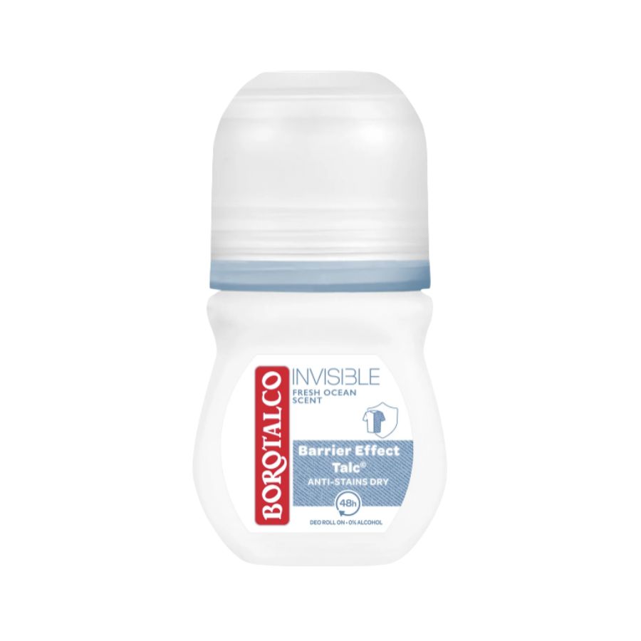 BOROTALCO OCEAN INVISIBLE FRESH ROLL ON 50ML