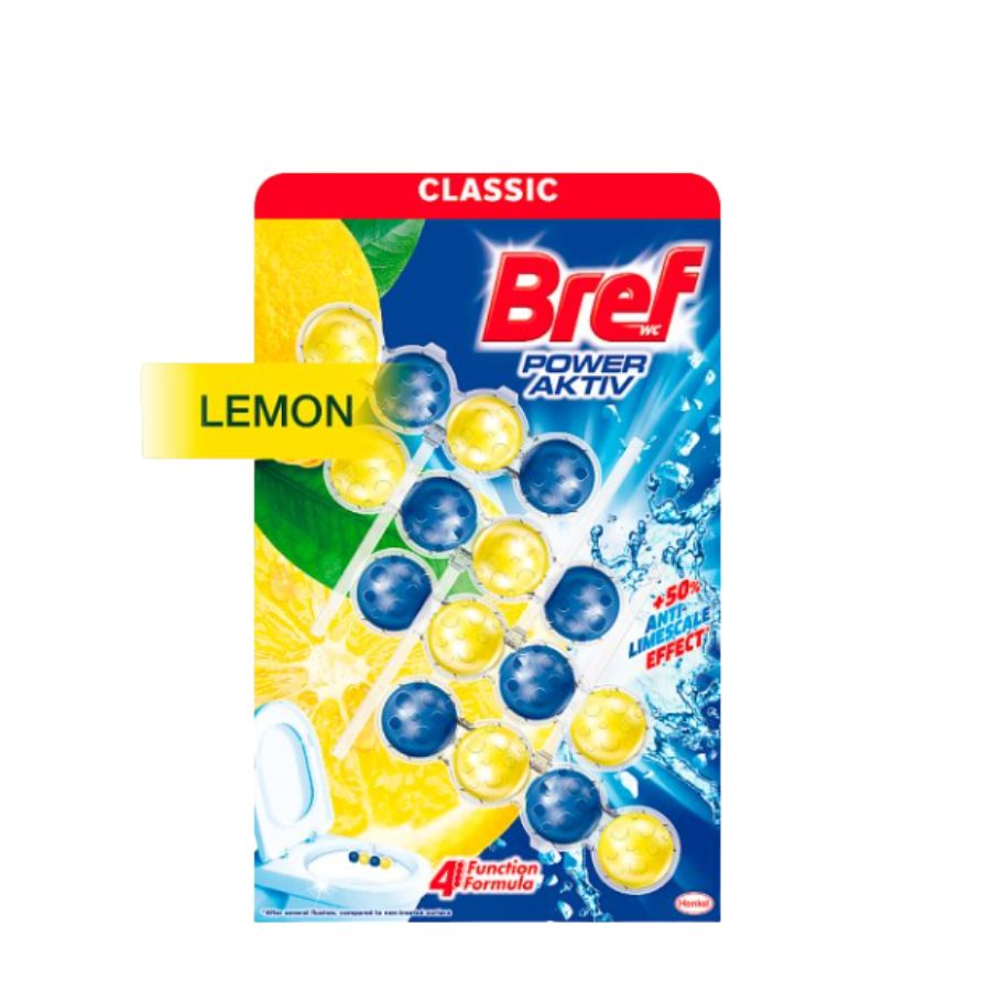 BREF POWER ACTIV LEMON 4x50GR