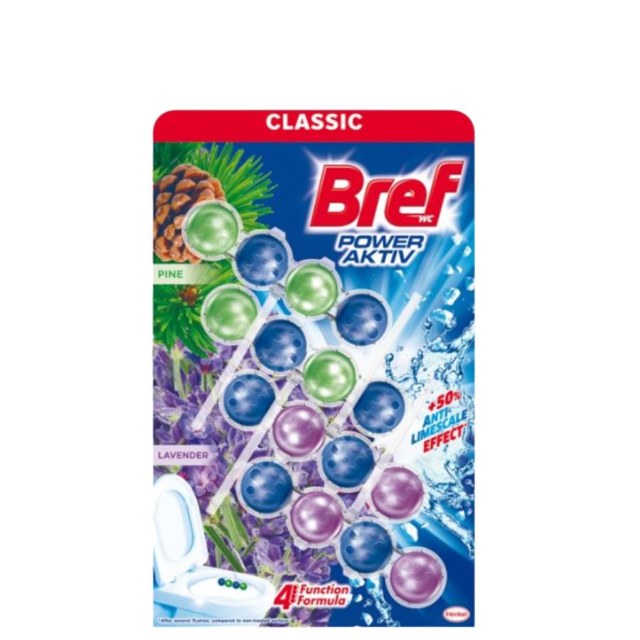 BREF POWER ACTIV PINE LAVANDA 4x50GR