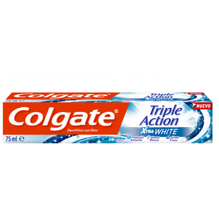 COLGATE TRIPLE ACTION EXTRA WHITE PASTA 75 ML