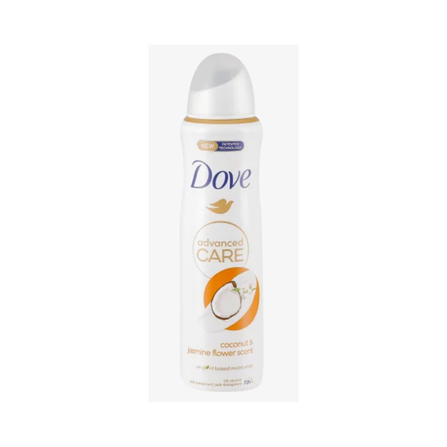 DOVE COCONUT&JASMINE FLOWER DEO 250ML