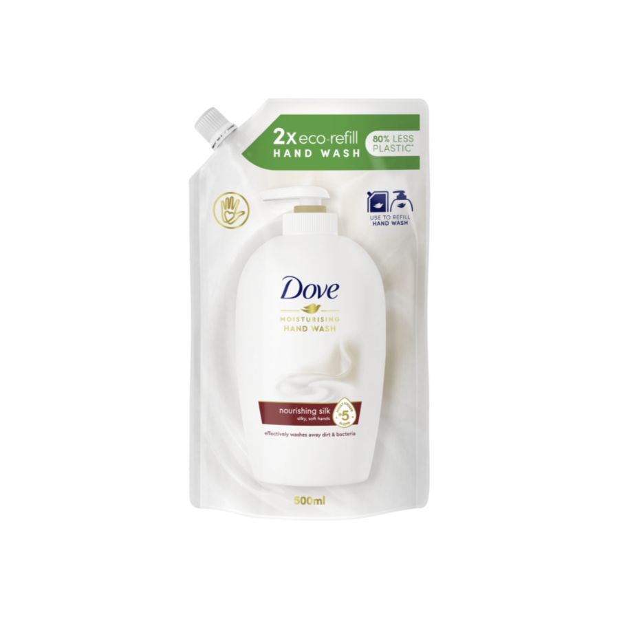 DOVE FINE SILK TEČNI SAPUN DOPUNA 500ML