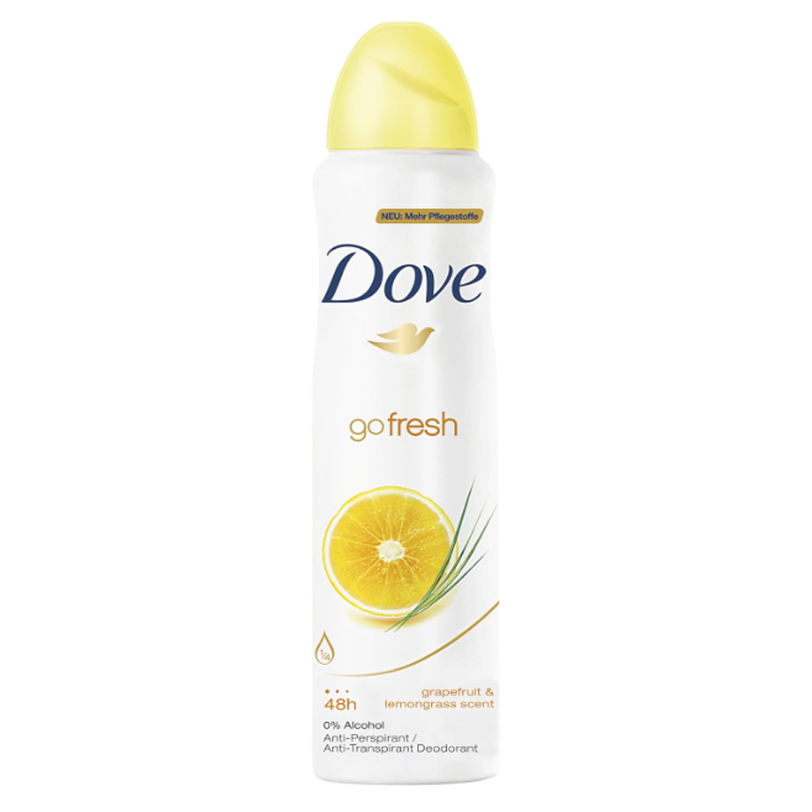 DOVE GO FRESH GRAPEFRUIT DEO 250ML