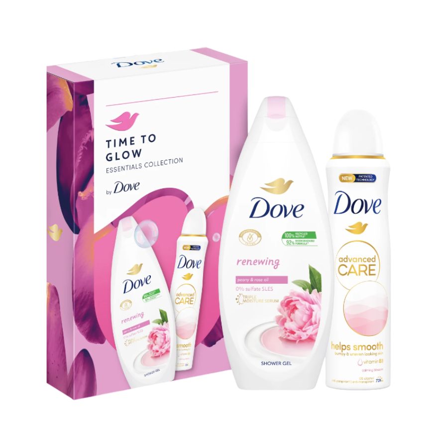 DOVE TIME TO GO SET (SHOWER GEL+DEO)