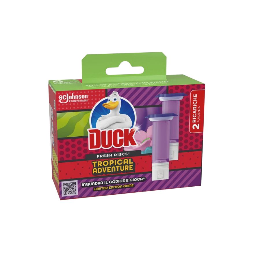 DUCK SUMMER FRESH DISCS WC OSVEŽIVAČ DOPUNA 72ML