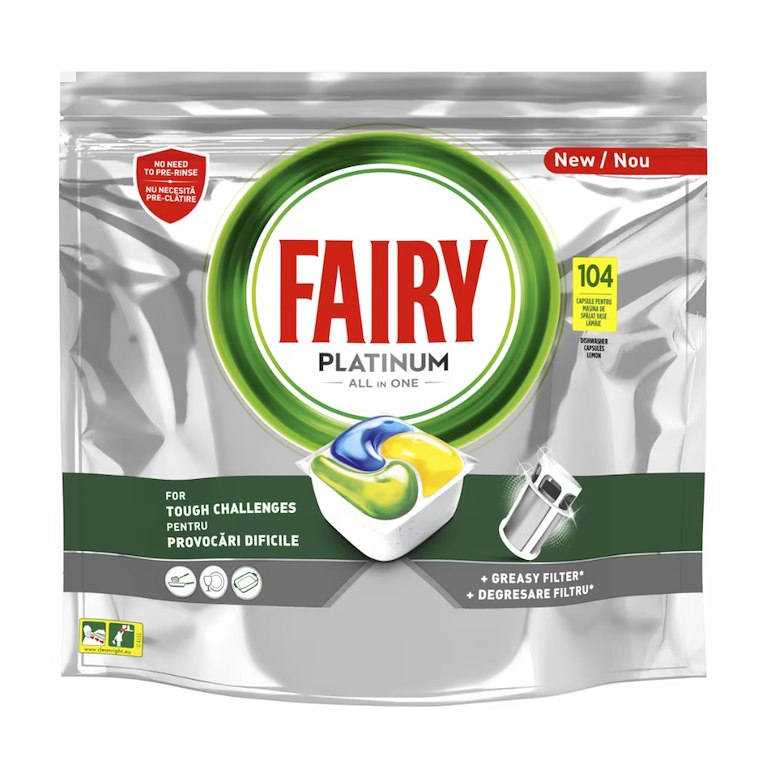 FAIRY PLATINUM ALL IN ONE TABLETE 104 KOM