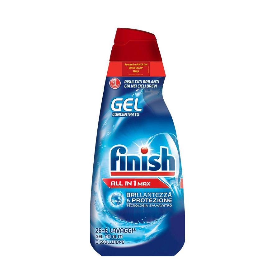 FINISH ALL IN ONE GEL ZA MAŠINSKO PRANJE SUĐA 650 ML