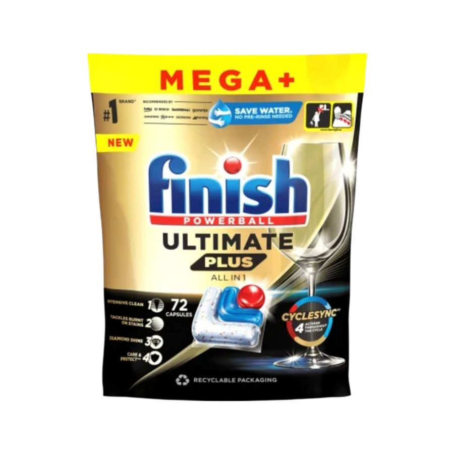 FINISH ALL IN ONE ULTIMATE PLUS TABLETE ZA SUĐE 72KOM