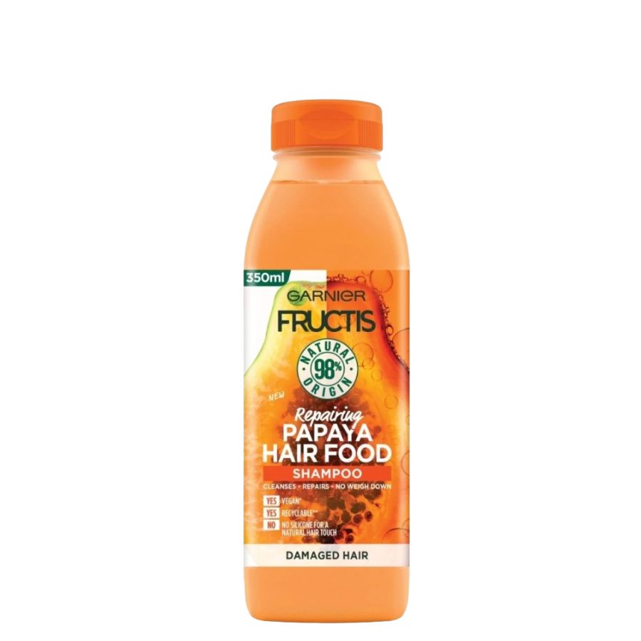 FRUCTIS HAIR FOOD PAPAYA ŠAMPON ZA OŠTEĆENU KOSU 350ML