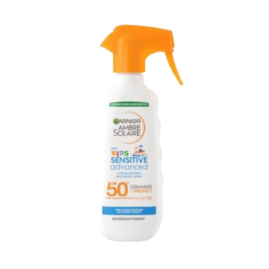 GARNIER AMBRE SOLAIRE KIDS SENSITIVE ADVANCED SPF50+ SPREJ 300ML