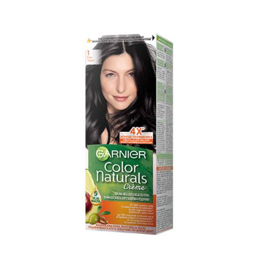 GARNIER COLOR NATURALS 1 INTEZIVNO CRNA BOJA ZA KOSU