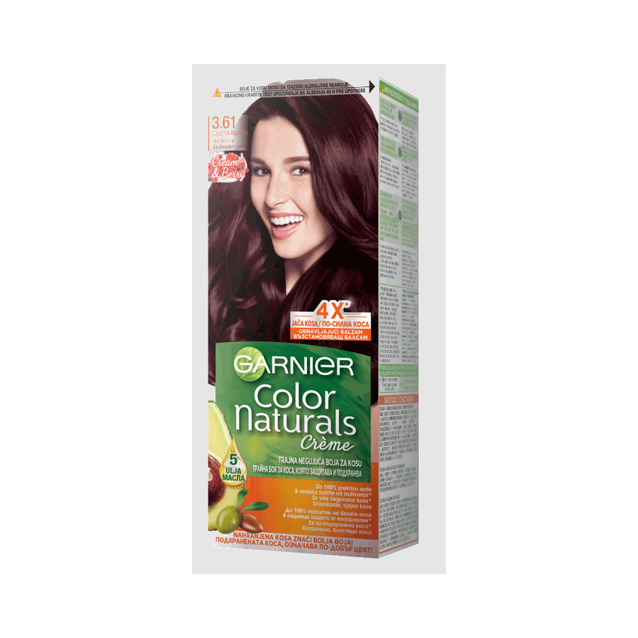 GARNIER COLOR NATURALS 3.61 CRVENA BOJA ZA KOSU