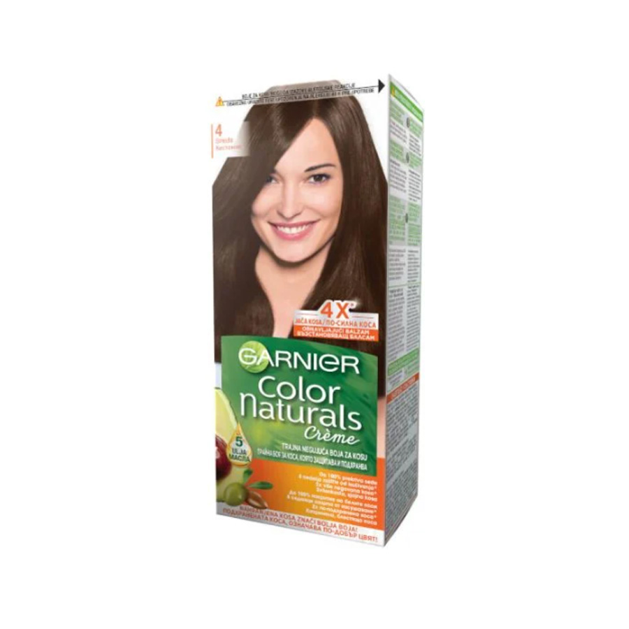 GARNIER COLOR NATURALS 4 CH KESTENJASTA BOJA ZA KOSU