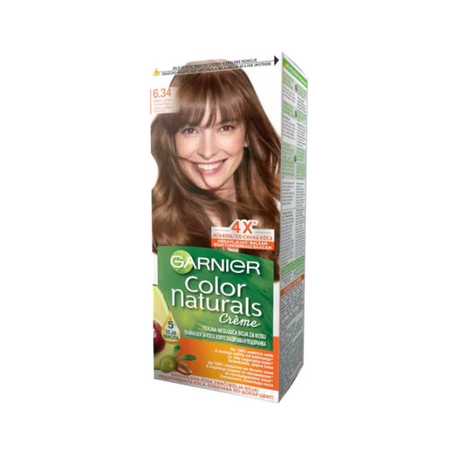 GARNIER COLOR NATURALS 6.34 ZLATNO BAKARNA BOJA ZA KOSU