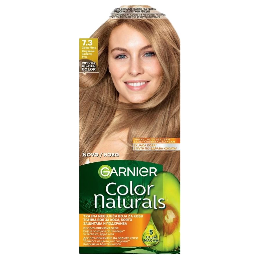 GARNIER COLOR NATURALS 7.3 ZLATNO PLAVA BOJA ZA KOSU