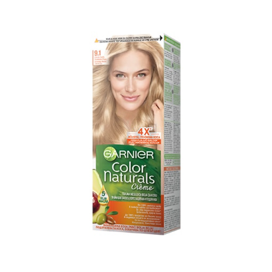 GARNIER COLOR NATURALS 9.1 VRLO SVETLO PLAVA BOJA ZA KOSU