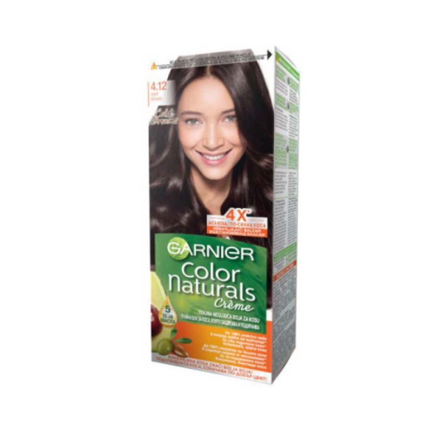 GARNIER COLOR NATURALS COLD BROWN 4.12 BOJA ZA KOSU