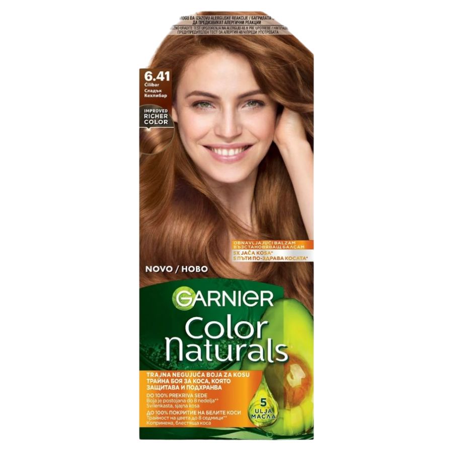 GARNIER COLOR NATURALS6.41 ĆILIBAR BOJA ZA KOSU