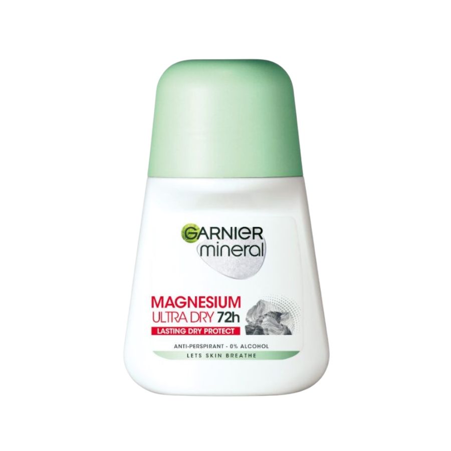 GARNIER MAGNESIUM ULTRA DRY ANTIPERSPIRANT ROLL ON 50ML