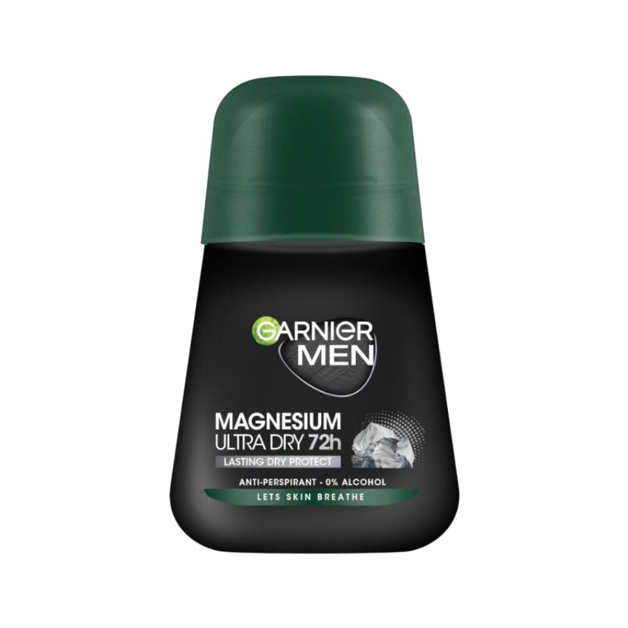 GARNIER MEN MAGNESIUM UTRA DRY ANTIPERSPIRANT ROLL ON 50ML