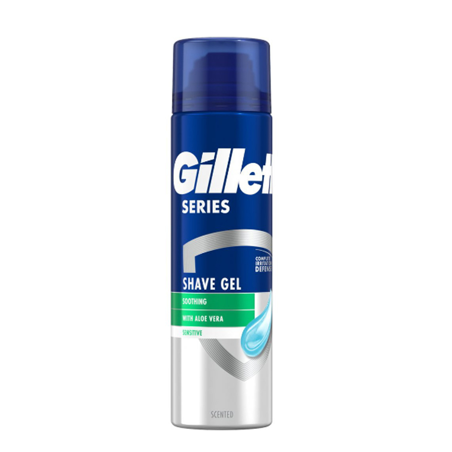 GILLETTE SENSITIVE ALOE VERA GEL ZA BRIJANJE 200ML