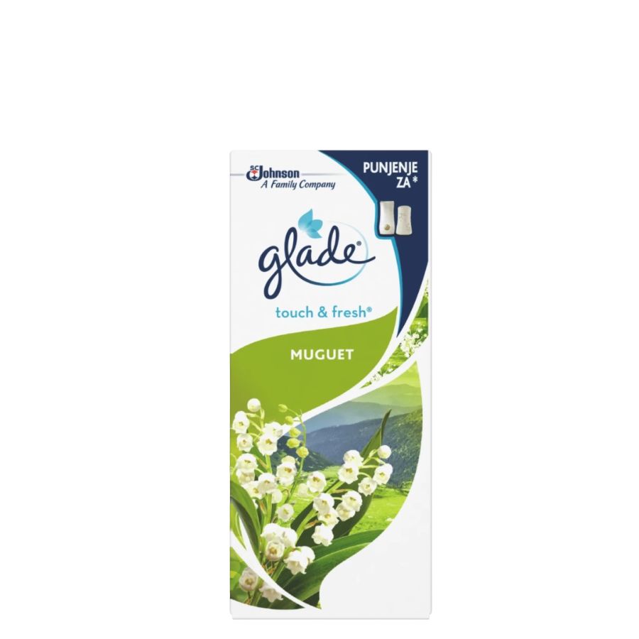 GLADE ĐURĐEVAK MIKROSPREJ OSVEŽIVAČ ZA TOALET REFIL 10ML