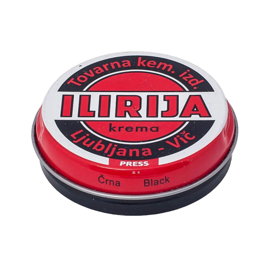 ILIRIJA CRNA KREMA ZA CIPELE 30ML