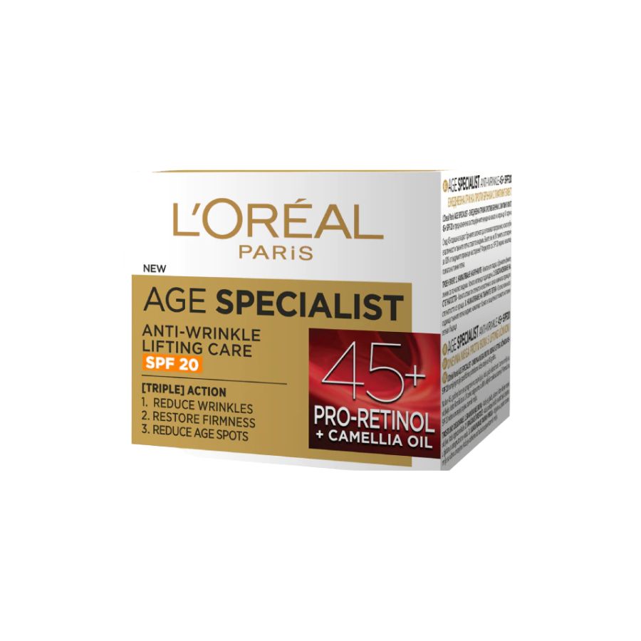 LOREAL AGE SPECIALIST DNEVNA KREMA 45+ SPF 20 50ML