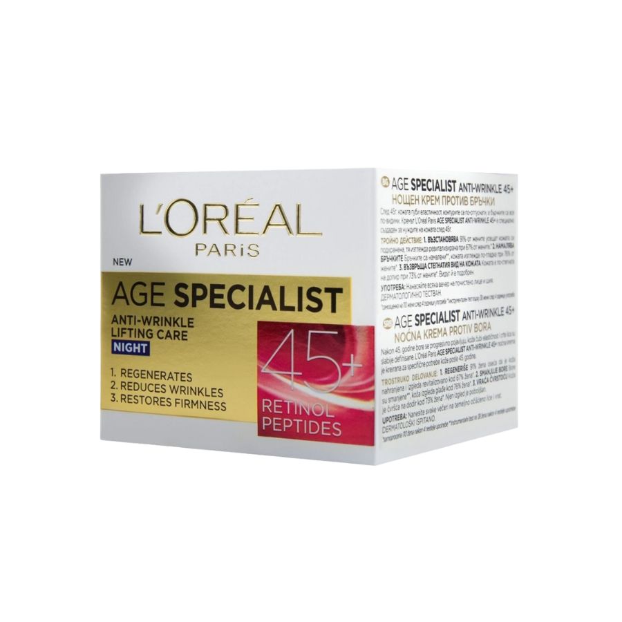 LOREAL AGE SPECIJALIST 45+ NOĆNA KREMA 50ML