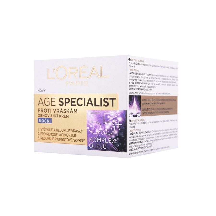 LOREAL AGE SPECIJALIST 55+ NOĆNA KREMA 50ML