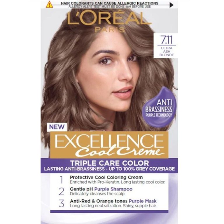 LOREAL EXCELLENCE BOJA ZA KOSU 7.11