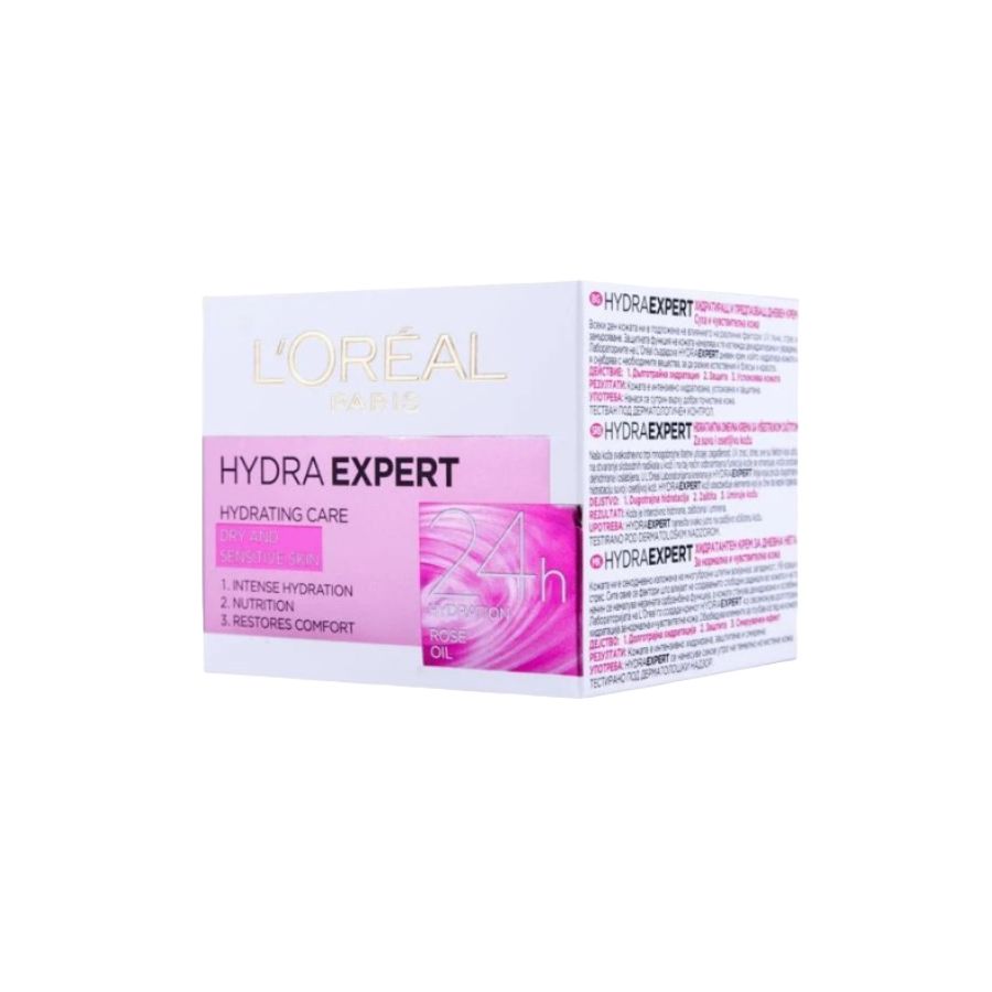 LOREAL HYDRA EXPERT ZA SUVU I OSETLJIVU KOŽU DNEVNA KREMA 50ML