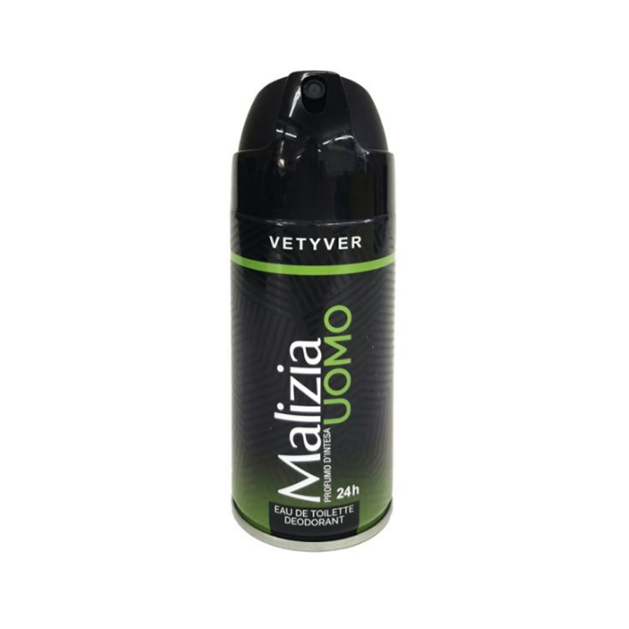 MALIZIA UOMO VETYVER DEO 150 ML