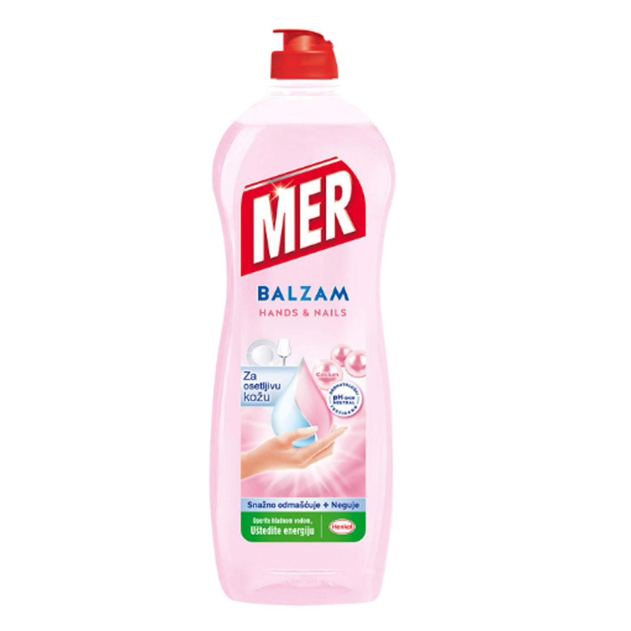 MER HANDS&NAILS TEČNOST ZA SUĐE 750 ML