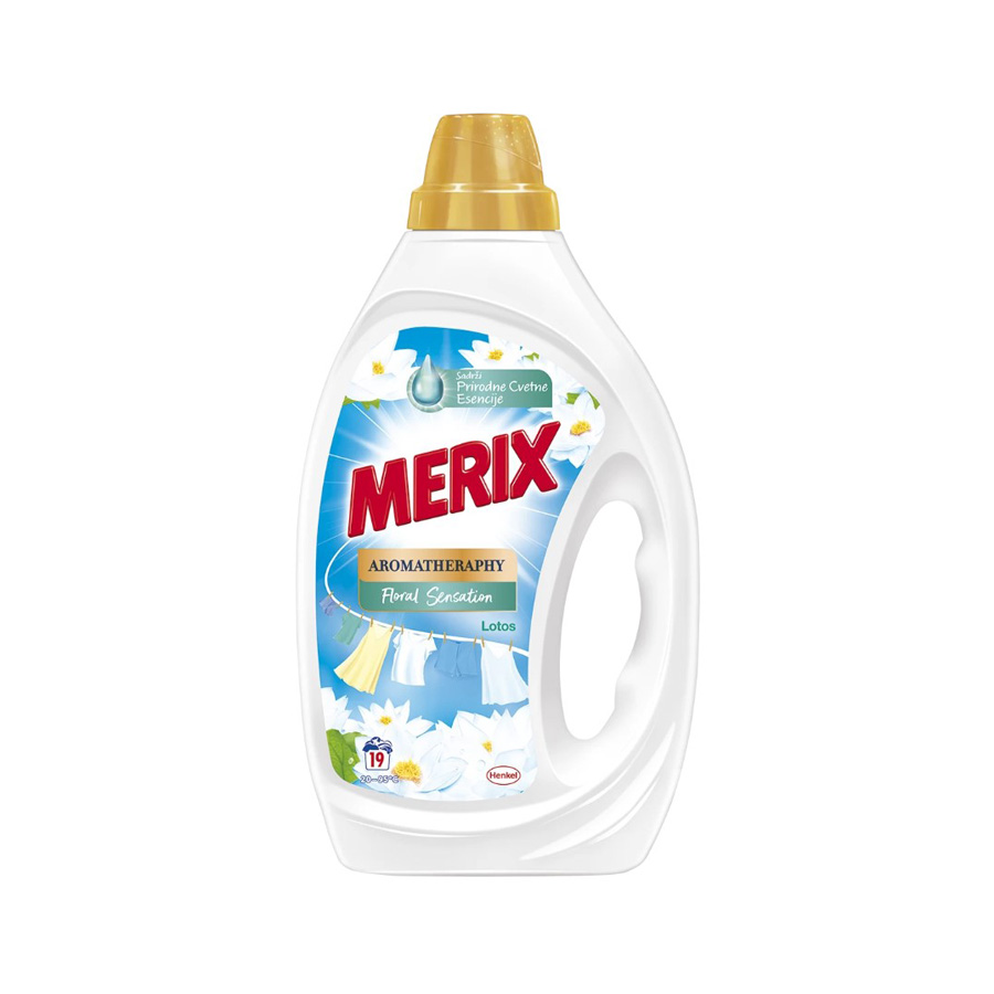 MERIX LOTOS&LJILJAN TEČNI DETERDŽENT 855 ML