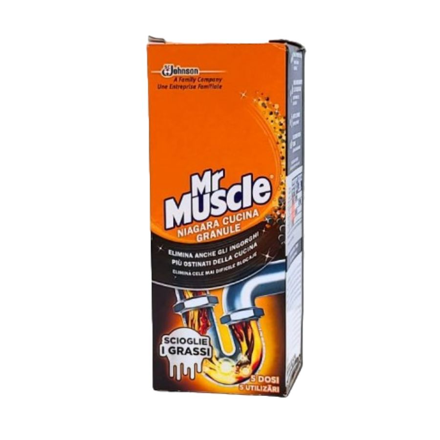 MR.MUSCLE NIAGARA GRANULE ZA ČIŠĆENJE ODVODA 250GR