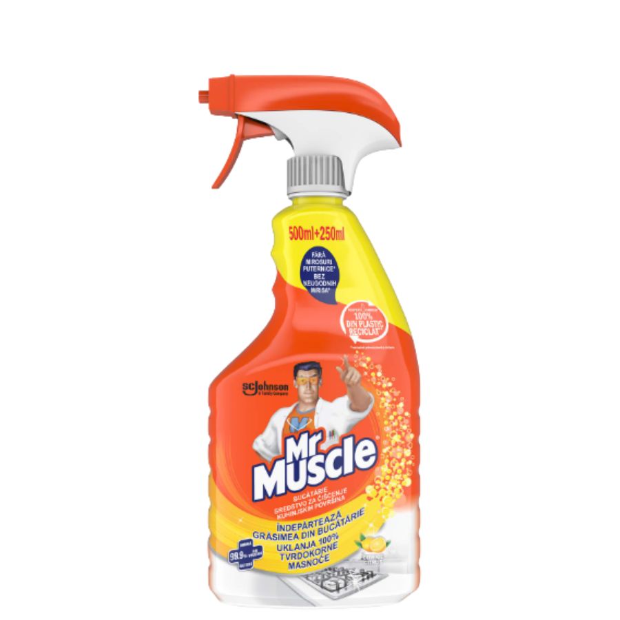 MR.MUSCLE SREDSTVO ZA ČIŠĆENJE KUHINJE 750ML