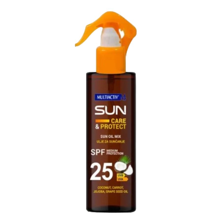 MULTIACTIV SUN CARE&PROTECT ULJE ZA SUNČANJE SPF25 SPREJ 200ML