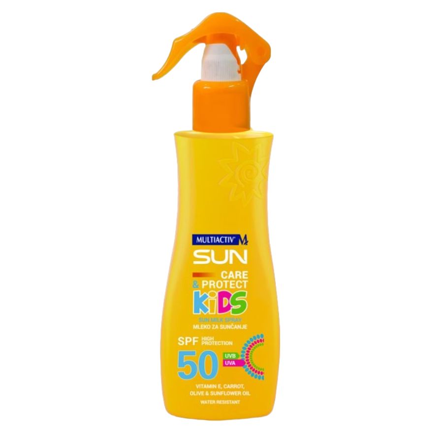 MULTIACTIV SUN KIDS CARE&PROTECT MLEKO ZA SUNČANJE SPF50 200ML