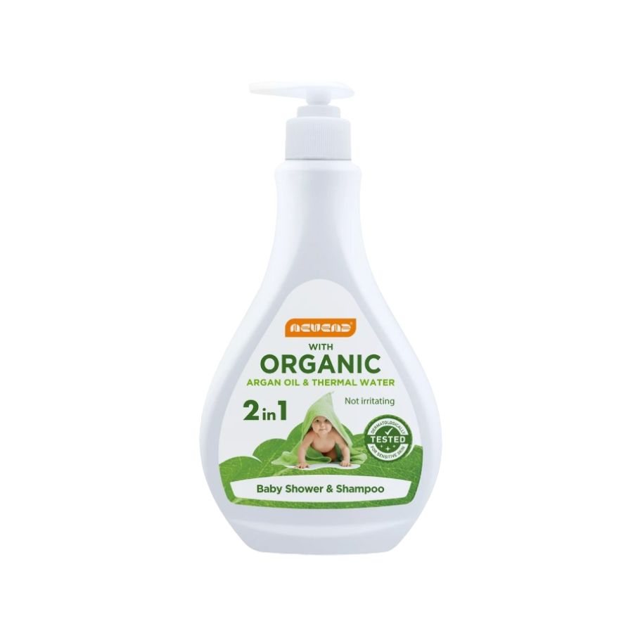 NEVENA ORGANIC 2IN1 BABY KUPKA I ŠAMPON 400ML