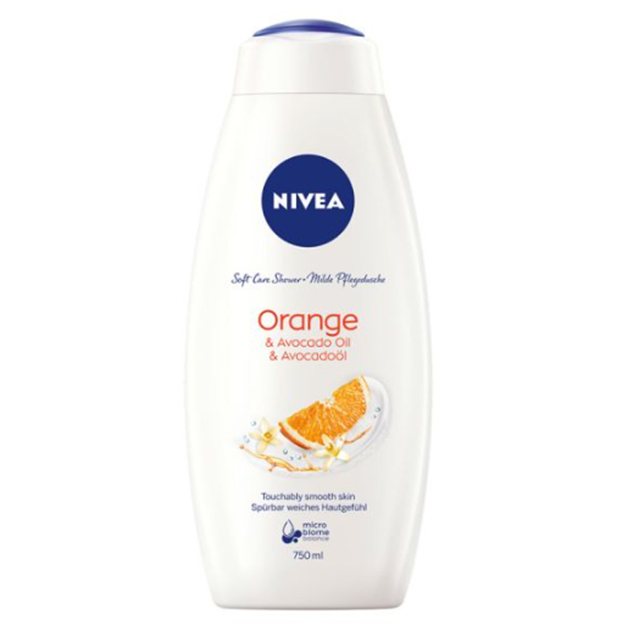 NIVEA CARE&ORANGE GEL ZA TUŠIRANJE 750ML