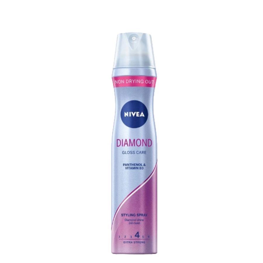 NIVEA DIAMOND GLOSS LAK ZA KOSU 250ML