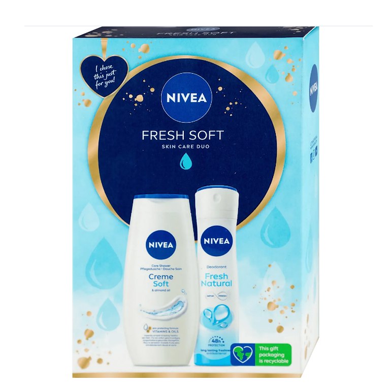 NIVEA FRESH SOFT BOX SET