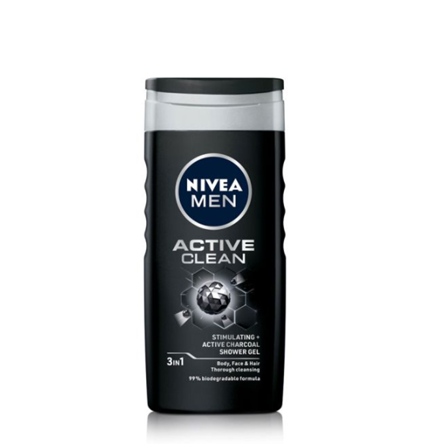 NIVEA MEN ACTIVE CLEAR GEL ZA TUŠIRANJE 250 ML