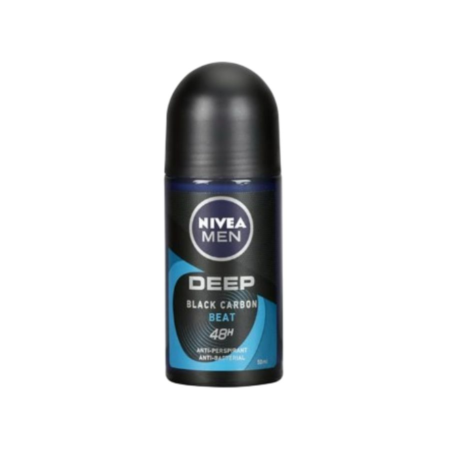 NIVEA MEN DEEP BLACK CARBON ROLL ON 50ML