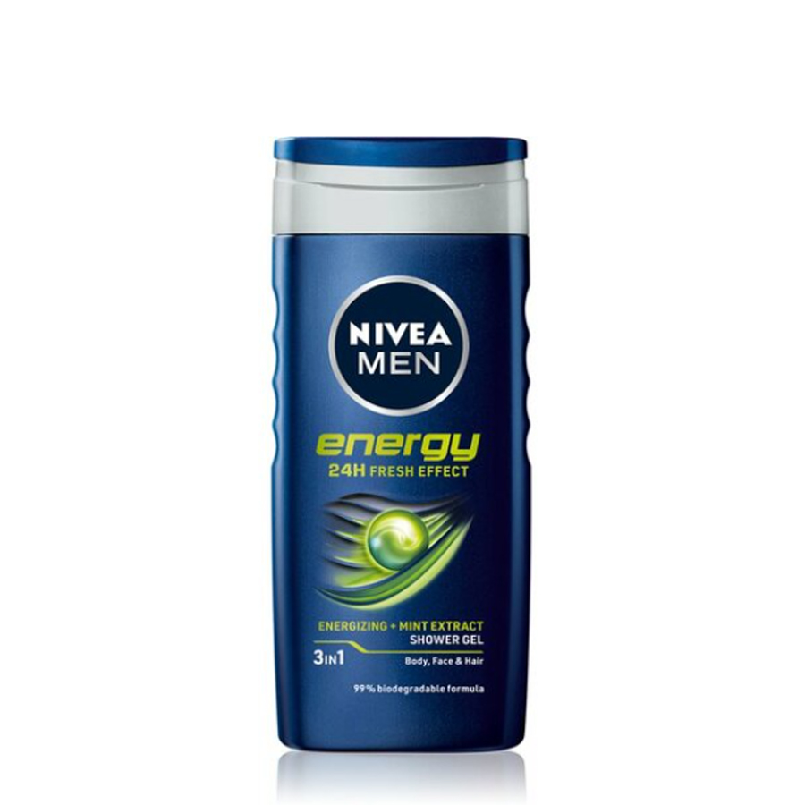 NIVEA MEN ENERGY GEL ZA TUŠIRANJE 250 ML