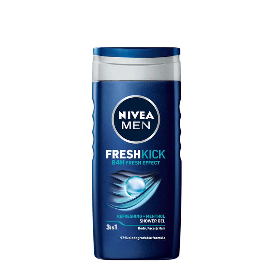 NIVEA MEN FRESH KICK GEL ZA TUŠIRANJE 250 ML