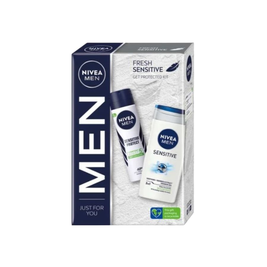 NIVEA MEN FRESH SENSITIVE POKLON SET